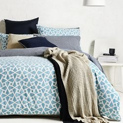 Coast Turquoise Quilt Cover Set by Ardor – Cottonbox Pty Ltd